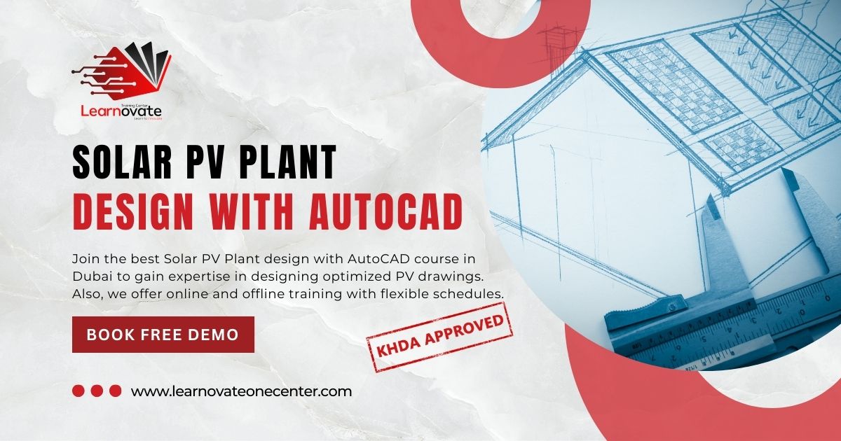 Solar PV Plant Design with AutoCAD