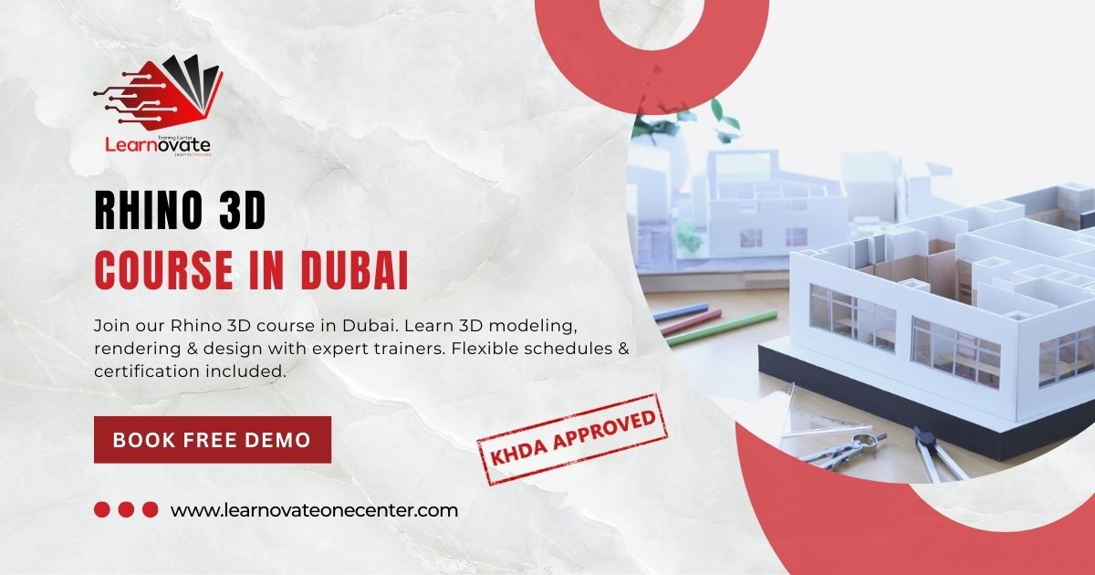 Rhino 3D Course Dubai | Learn 3D Modeling & Design